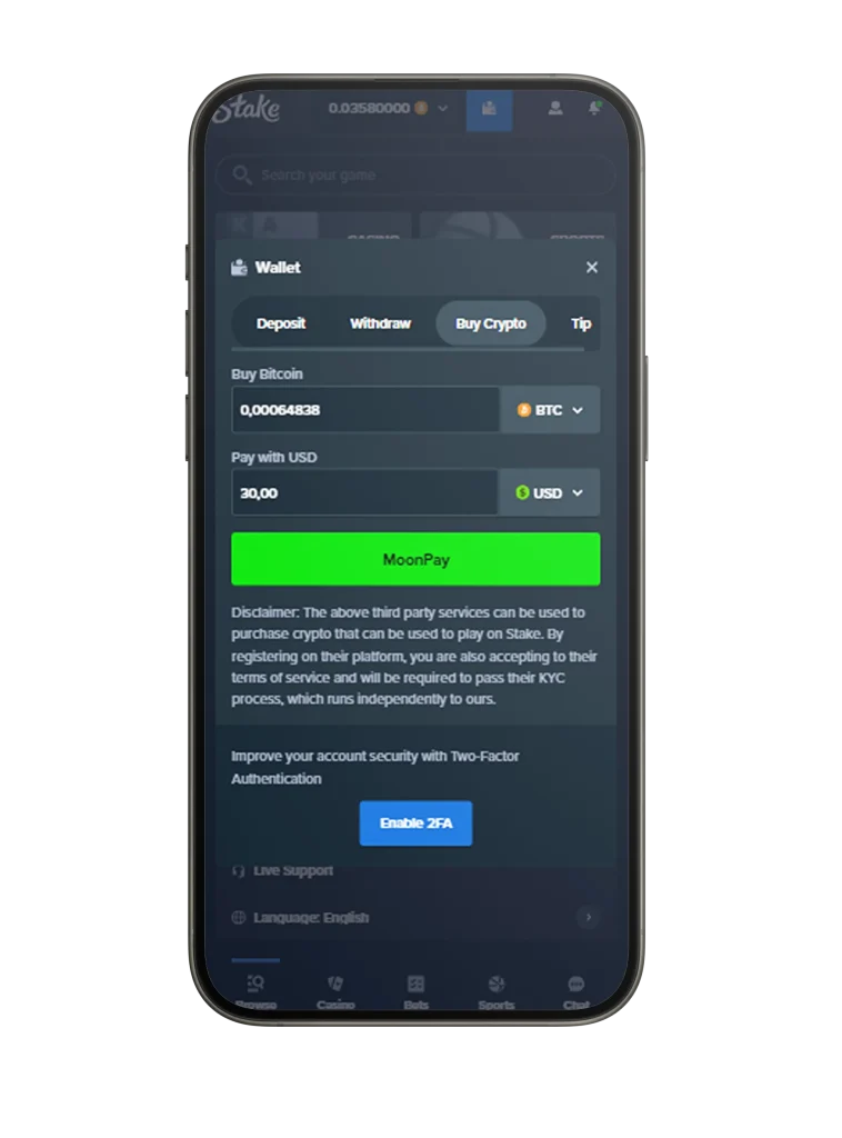 Stake App, Download Mobile Casino for Android (APK) & IOS