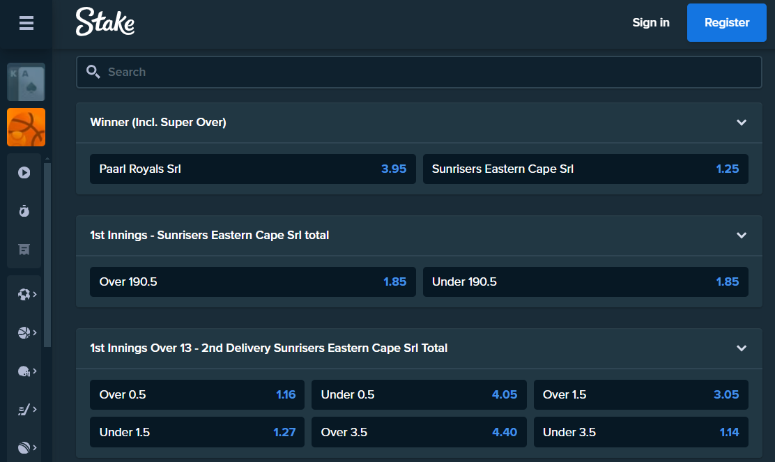 Stake Cricket: Online Betting on IPL and Other Major Tournaments